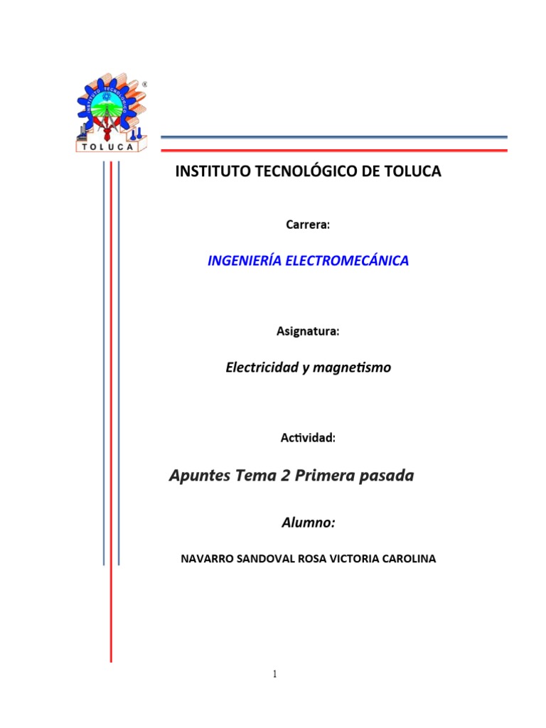 Introducción a la Electrostática y Magnetismo | PDF | Carga eléctrica ...