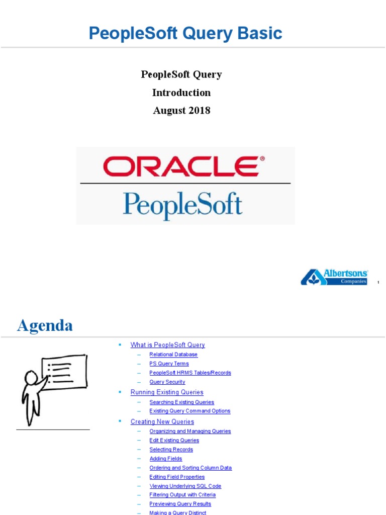 Albertsons PSQuery Basic | PDF | Databases | Sql