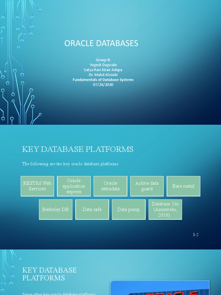 Data Systems PPT - Group8 | PDF | Databases | Oracle Database