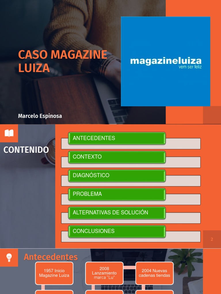 Marcelo Espinosa - MAGAZINE LUIZA | PDF | Mercado (economía) | Innovación
