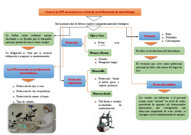 Objetivo 4 - Conocer Los EPI Necesarios para El Trabajo en El Laboratorio de Microbiología | PDF ...