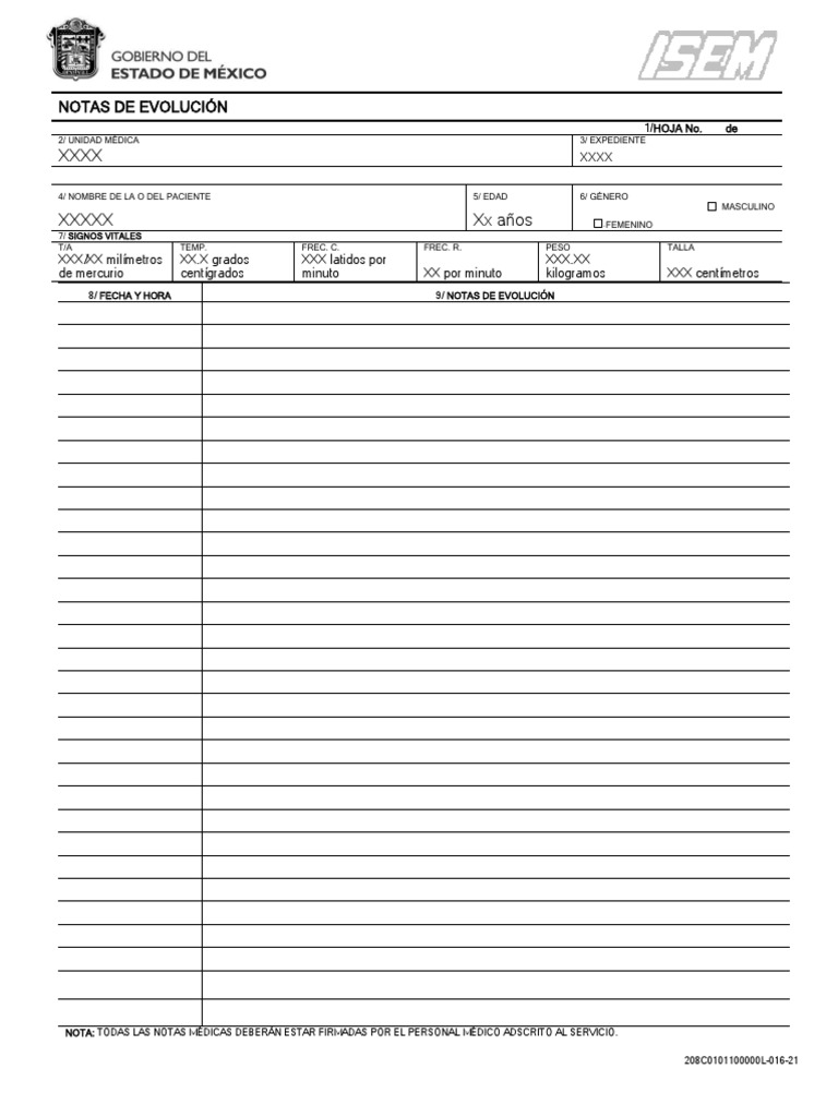 Nota Formato 2022 | PDF