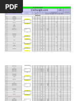 Civil Engineering Calculation Excel Sheets | PDF | Concrete | Microsoft ...