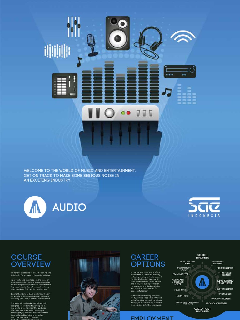 Explore a career in music and entertainment | PDF | Audio Engineer ...