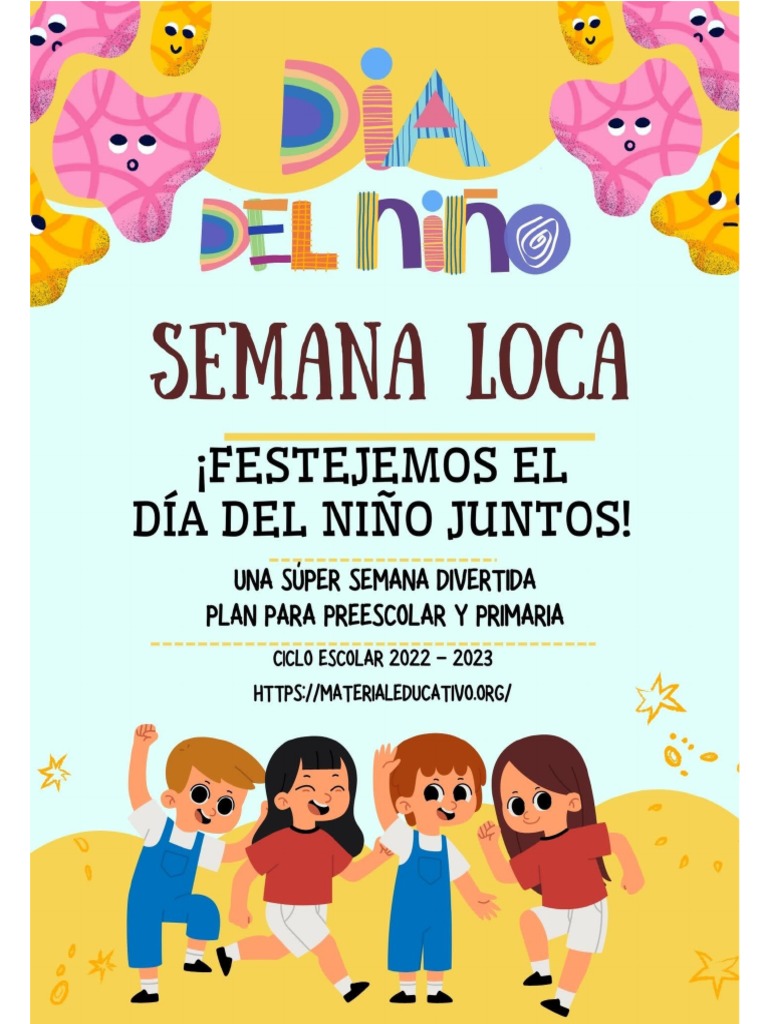 Semana Loca: Actividades para Niños | PDF | Inclusión (Educación ...