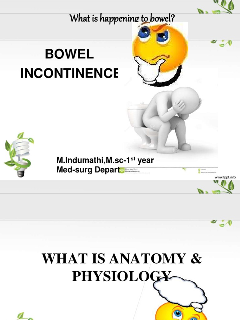 Understanding Bowel Incontinence Causes | PDF | Rectum | Physiology