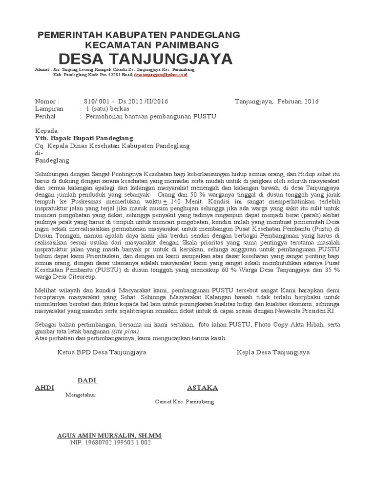 Proposal Pustu.docx | PDF