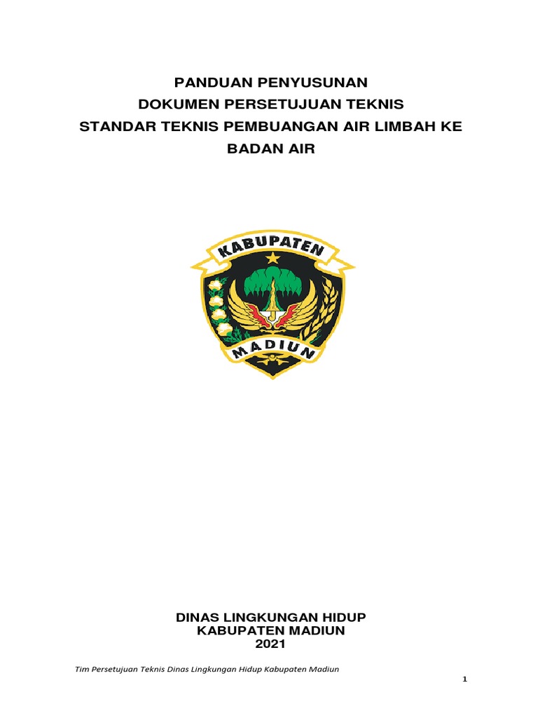 Panduan Persetujuan Teknis Madiun | PDF | Seni