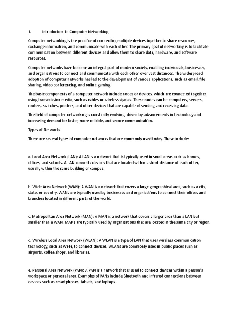 Report Writing | PDF | Computer Network | Network Topology