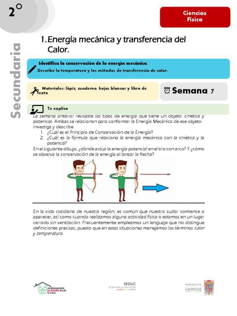 S7 Energia Mecanica y Transferencia de Calor PDF | PDF | Calor ...