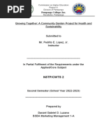 Community Garden Project Proposal | PDF | Community | Gardens