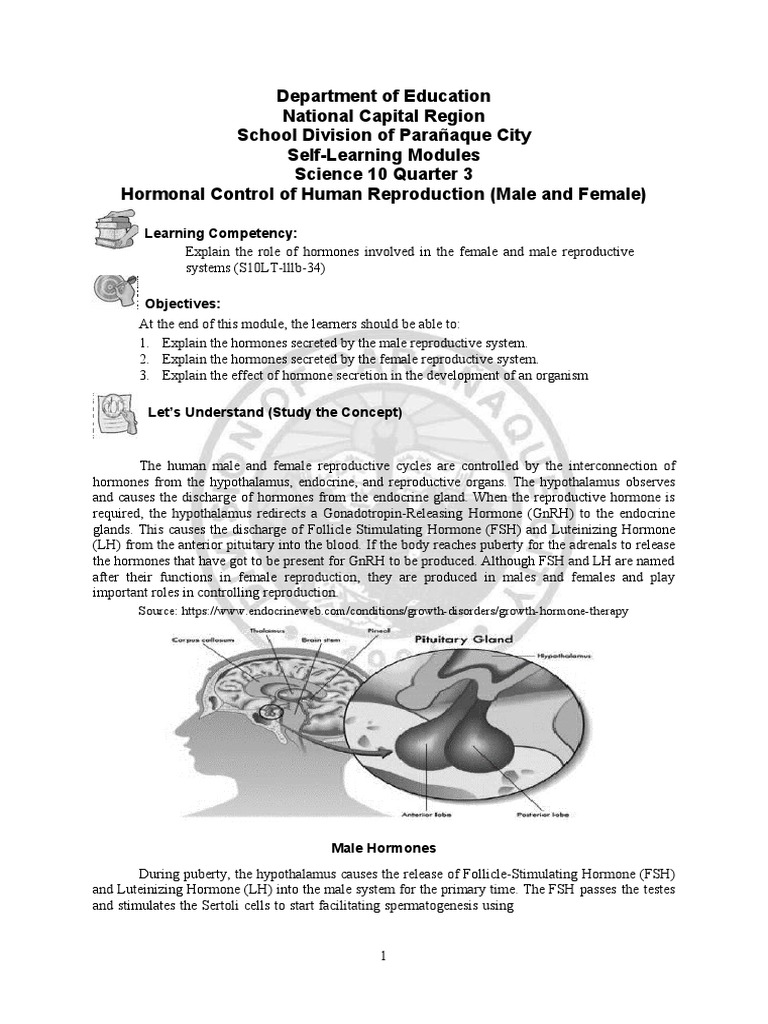 Asynchronous Day 1 | PDF | Luteinizing Hormone | Menstrual Cycle
