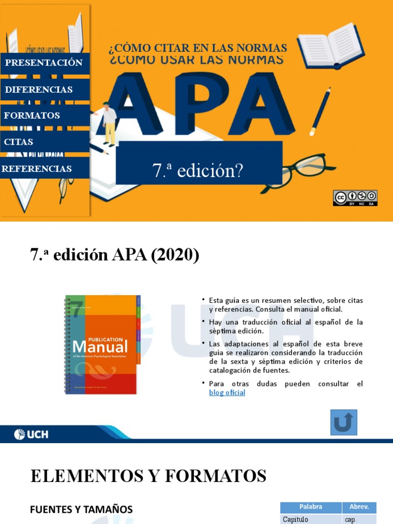 Cómo citar a la OMS en APA 7 | PDF | Comillas | Estilo apa