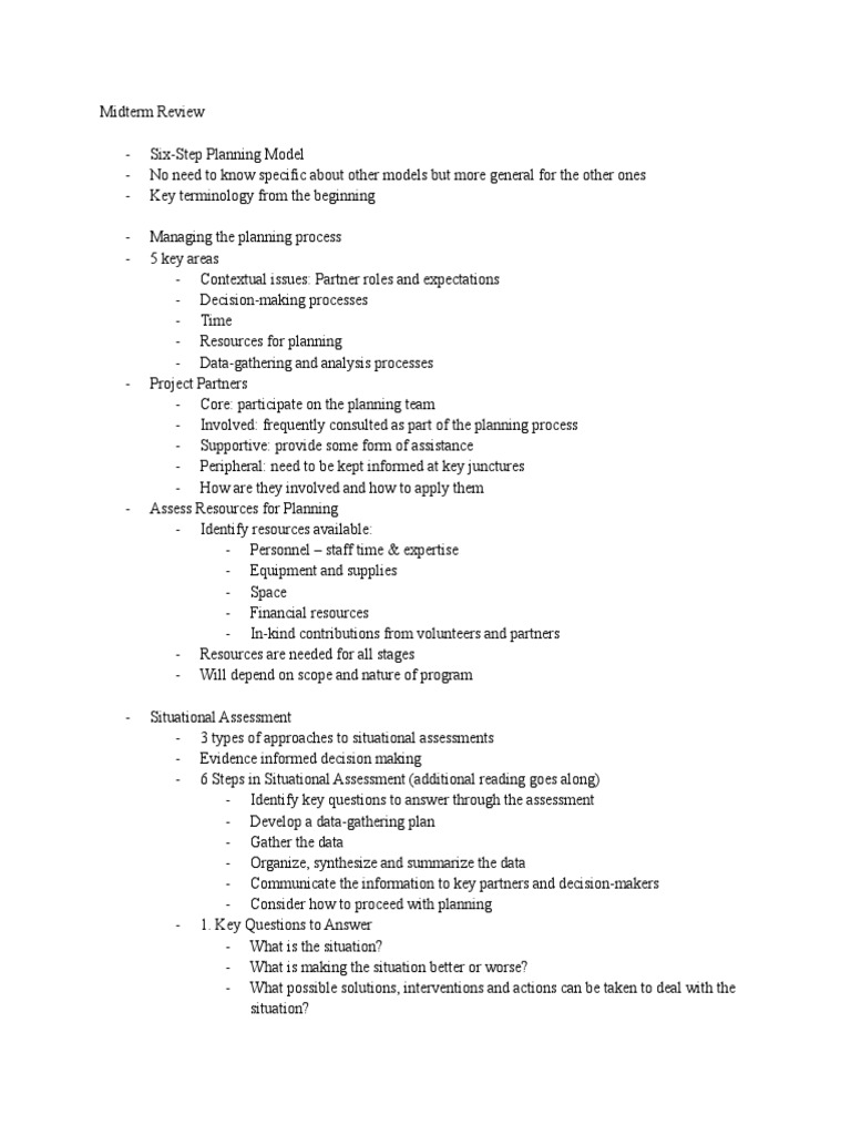 HSS 4101 Midterm Review | PDF | Decision Making | Communication
