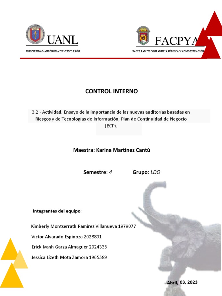 Importancia de Auditorías Basadas en Riesgos | PDF | Auditoría | Business