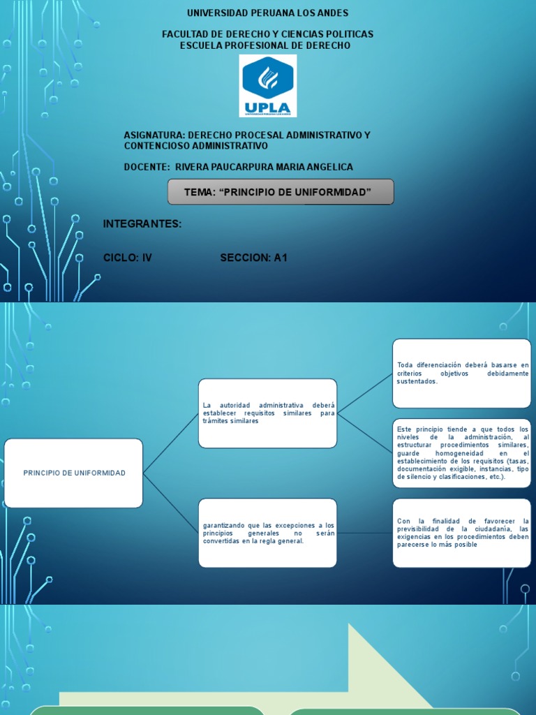 Principio de Uniformidad | PDF | Gobierno | Justicia