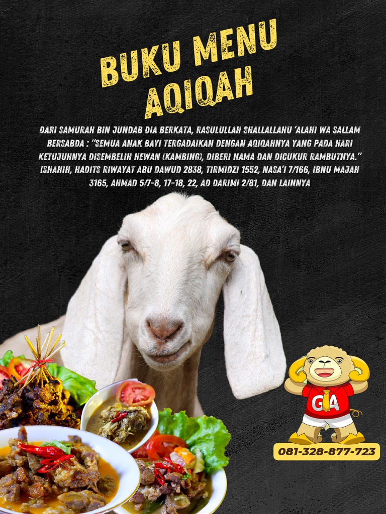 Buku Menu Aqiqah | PDF