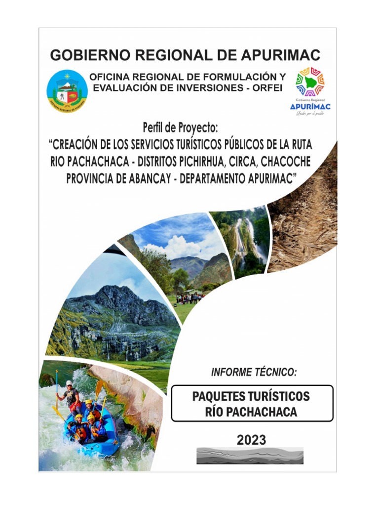 Paquetes Turisticos Pachachaca | PDF | Turismo | Ocio