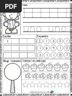 Actividades Conteo Al 1 Al 10 | PDF