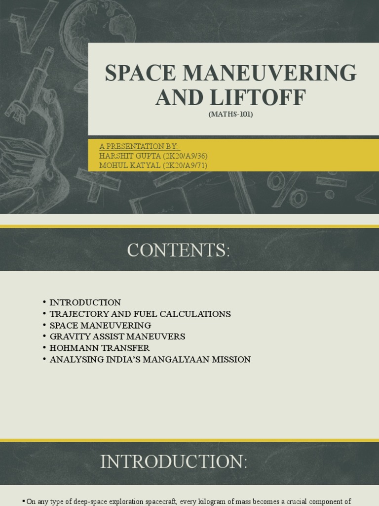 MA-101 Project | PDF | Orbital Maneuver | Gravity Assist