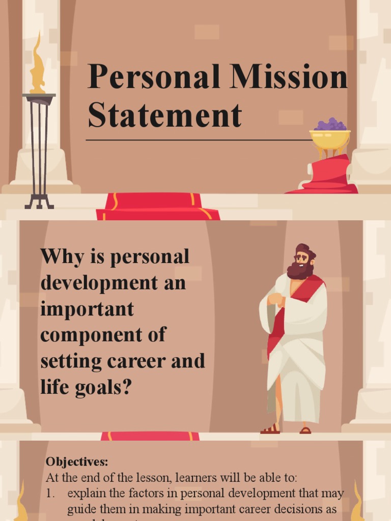 Lesson 25 Personal Mission Statement | PDF | Learning | Cognition