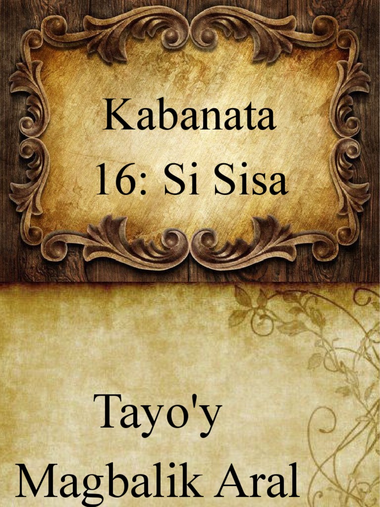 Kabanata 16 Si Sisa | PDF