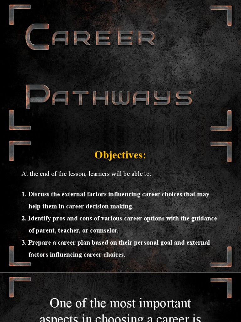 Career Choices and Personality Types | PDF | Engineer | Teachers