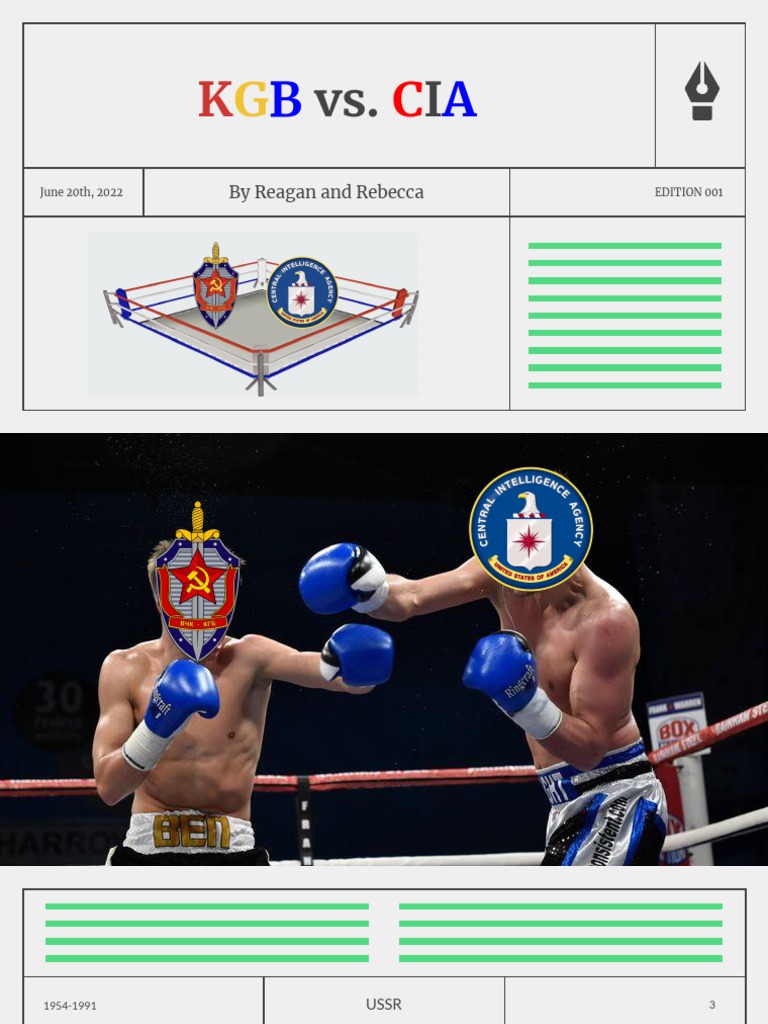 KGB and CIA | PDF | National Security | International Security