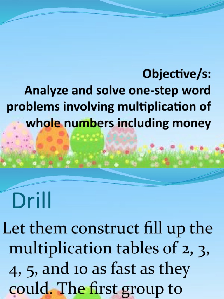 36 - Math - 2ndGrading-Analyze and Solve One-Step Word Problems ...