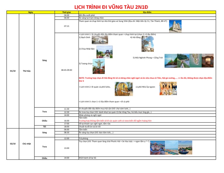 Lich Trinh PDF | PDF