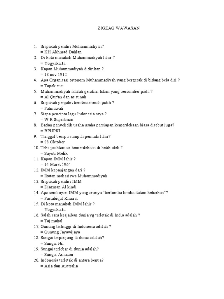 Sejarah dan Tujuan Muhammadiyah dan IMM | PDF | Perjalanan