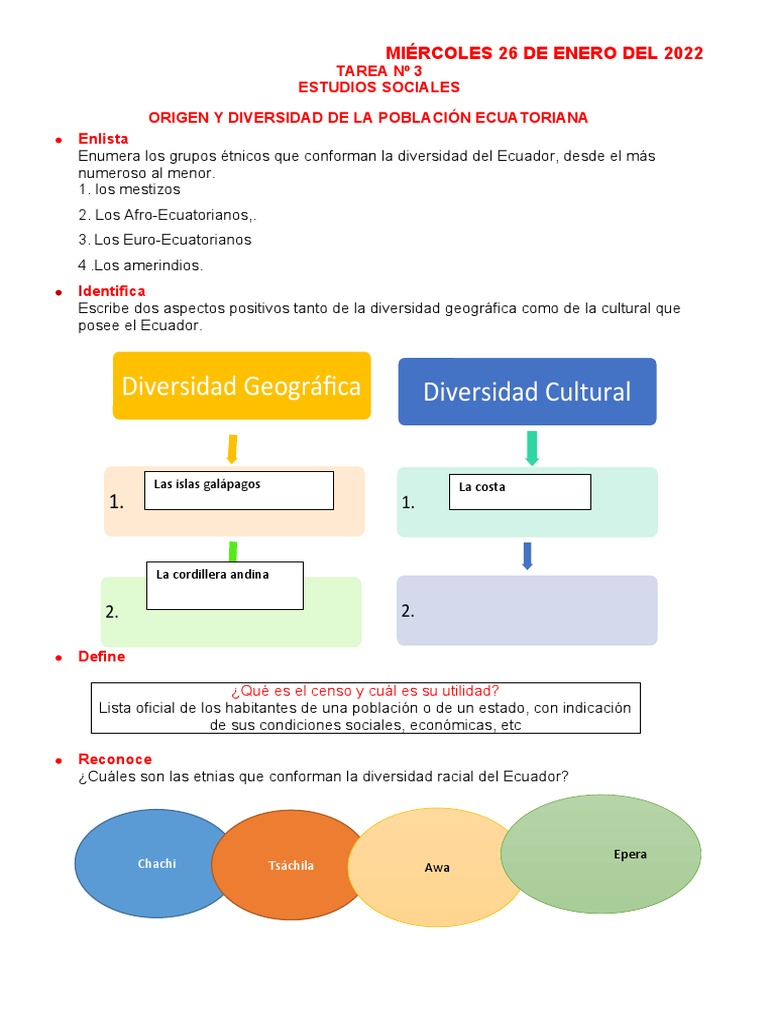 Estudios Sociales | PDF