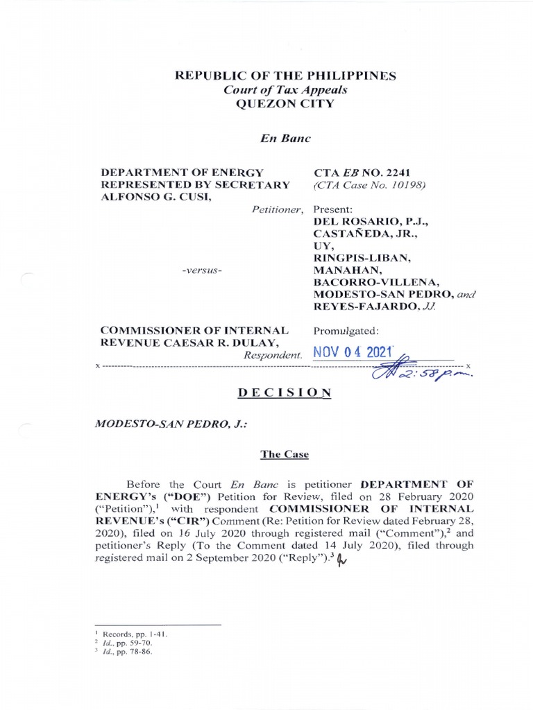 Cta Eb CV 02241 D 2021nov04 Ass PDF | PDF | Precedent | Jurisdiction