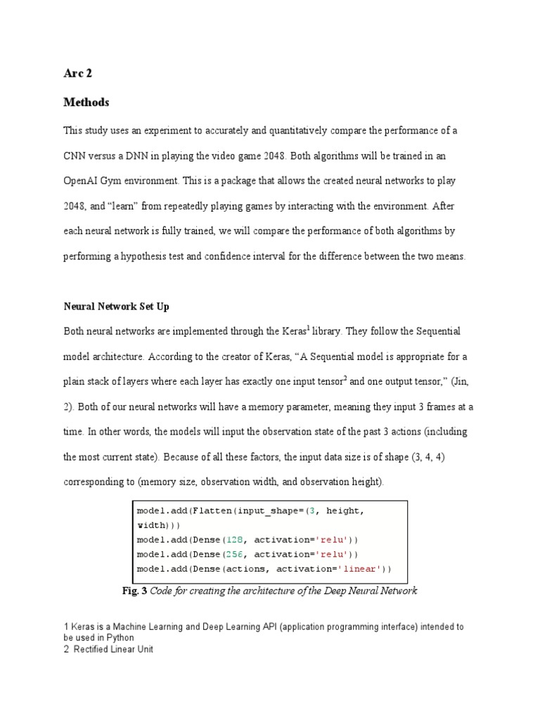 Proj3 Arc2 | PDF | Artificial Neural Network | Deep Learning
