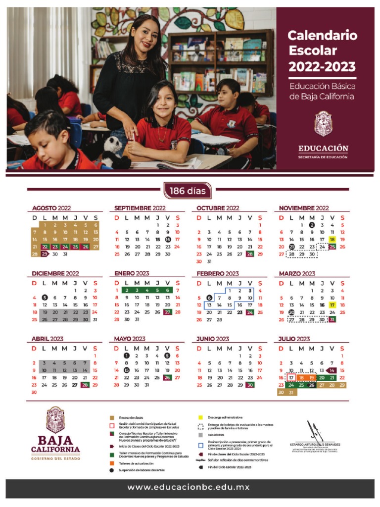 CALENDARIO-ESCOLAR-2022-2023 | PDF