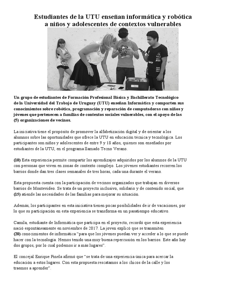 Texto Informatica | PDF | Informática