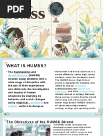 Humss List of Subjects | PDF | Social Sciences | Science