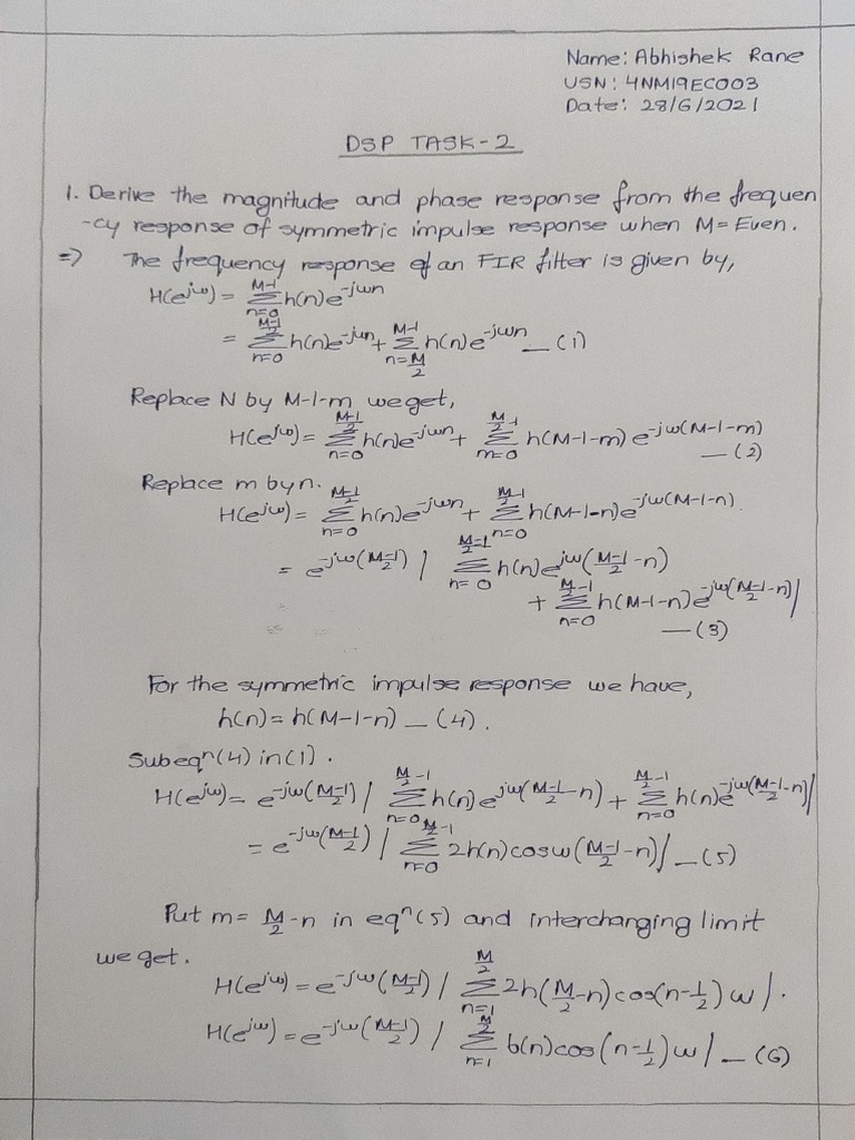 Dsp Task 2 Pdf 