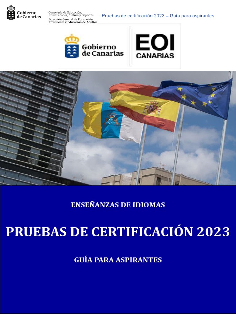 Guia para Aspirantes PCEI Junio | PDF | Islas Canarias | Léxico