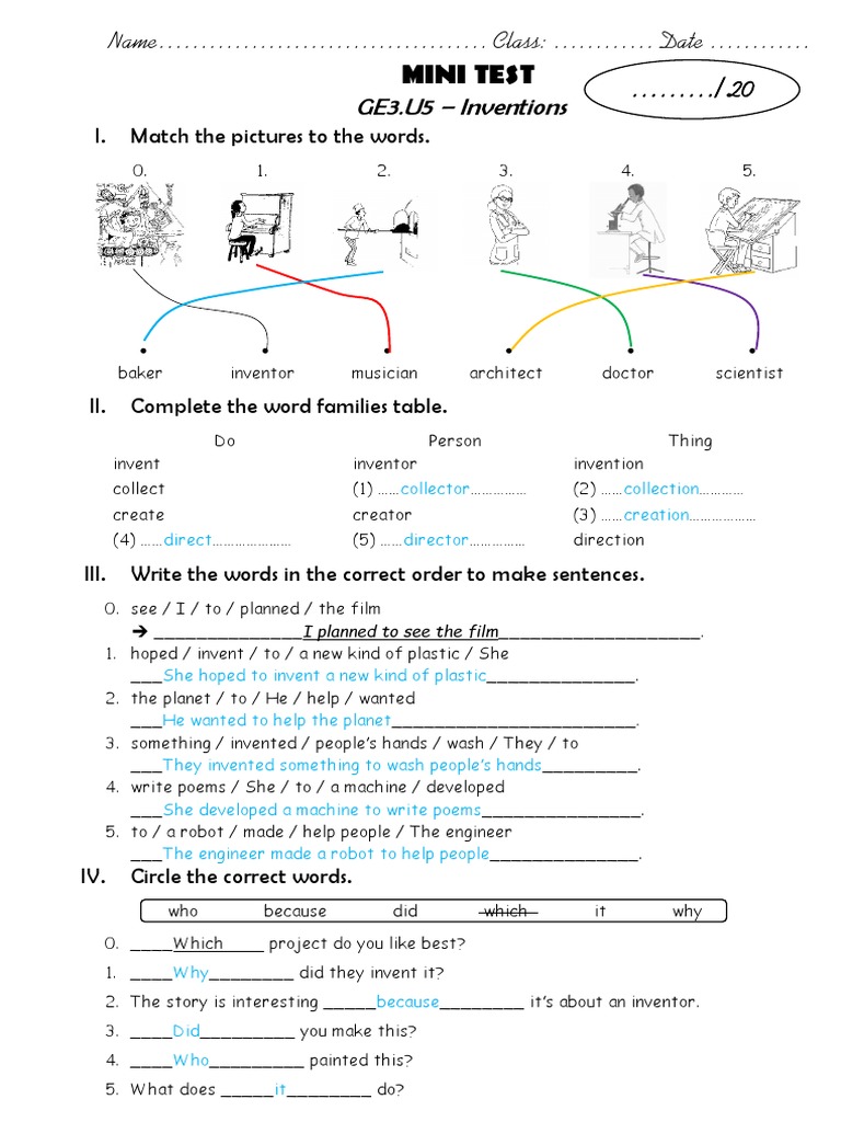 Mini tests provide concise assessments | PDF | Invention