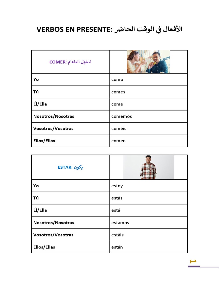 Verbos en Presente | PDF