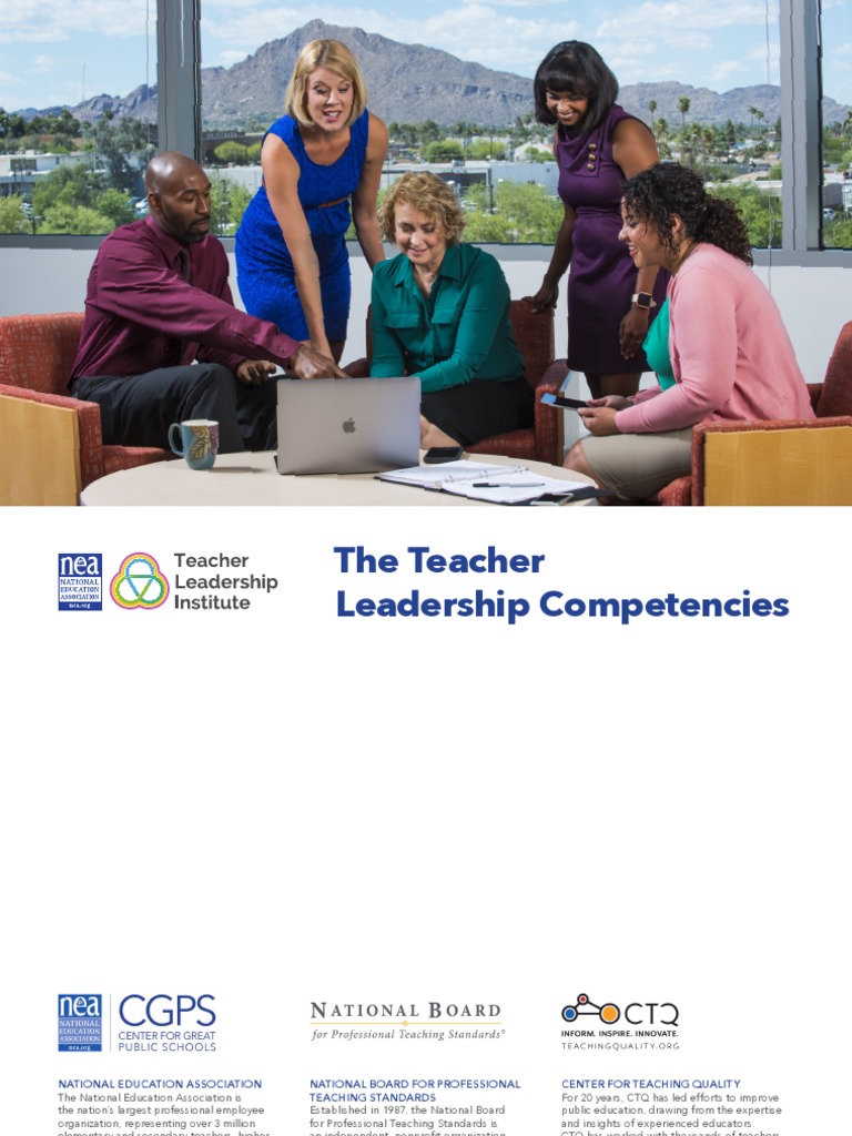NEA Teacher Leadership Competencies | PDF | Teachers | Leadership