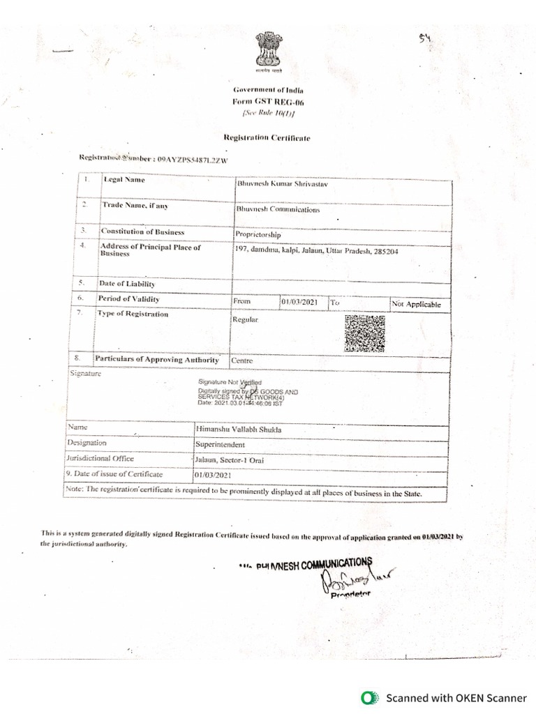 Bhuvnesh GST | PDF
