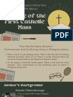Riph - The Site of The First Mass in The Philippine | PDF | Philippines