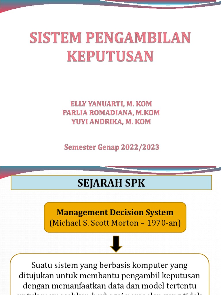 Diktat SPK Semester Genap 20222023 PDF | PDF | Seni | Teknologi & Rekayasa