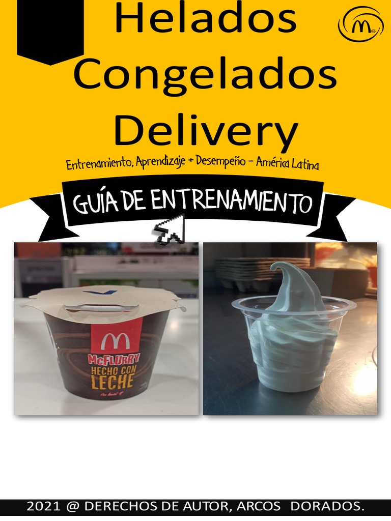 Guía de Almacenamiento y Preparación de Helados | PDF | Helado