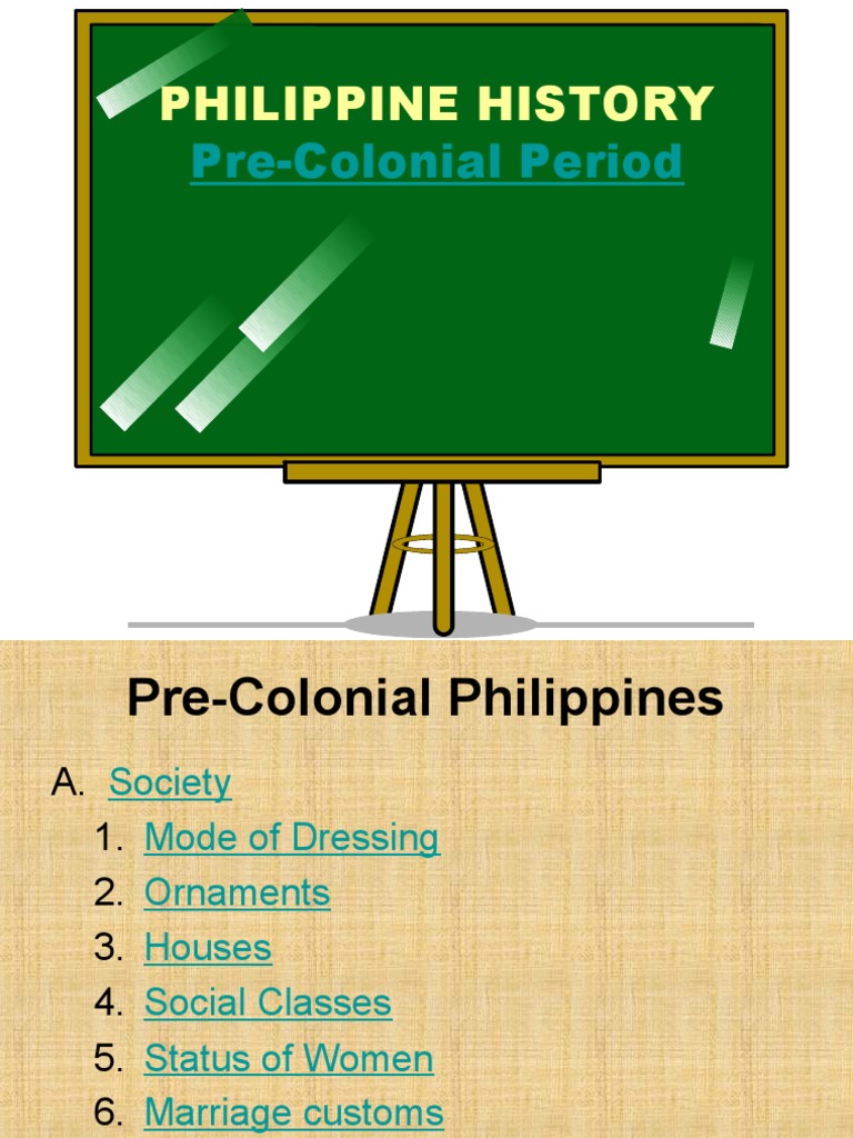 Pre-Colonial Society in the Philippines | PDF | Social Science