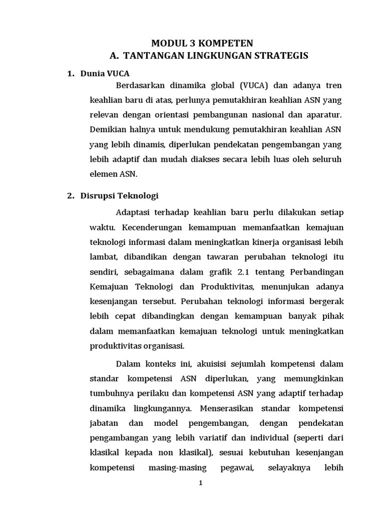 Modul Kompeten Edit | PDF | Bisnis