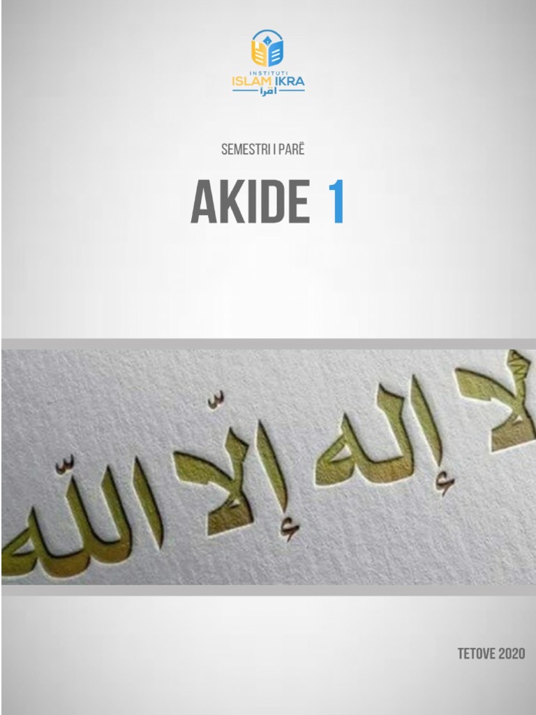 Akide 1 2020 PDF | PDF