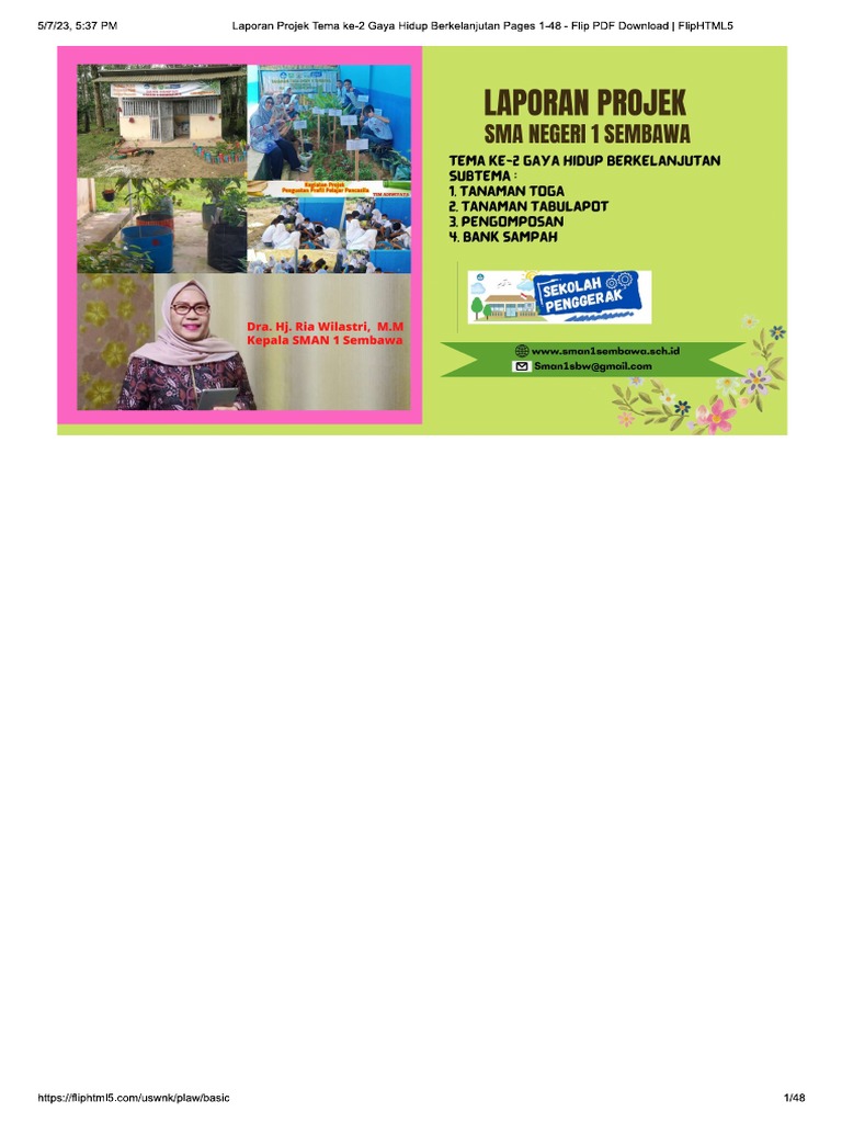 Contoh Laporan P5 PDF | PDF